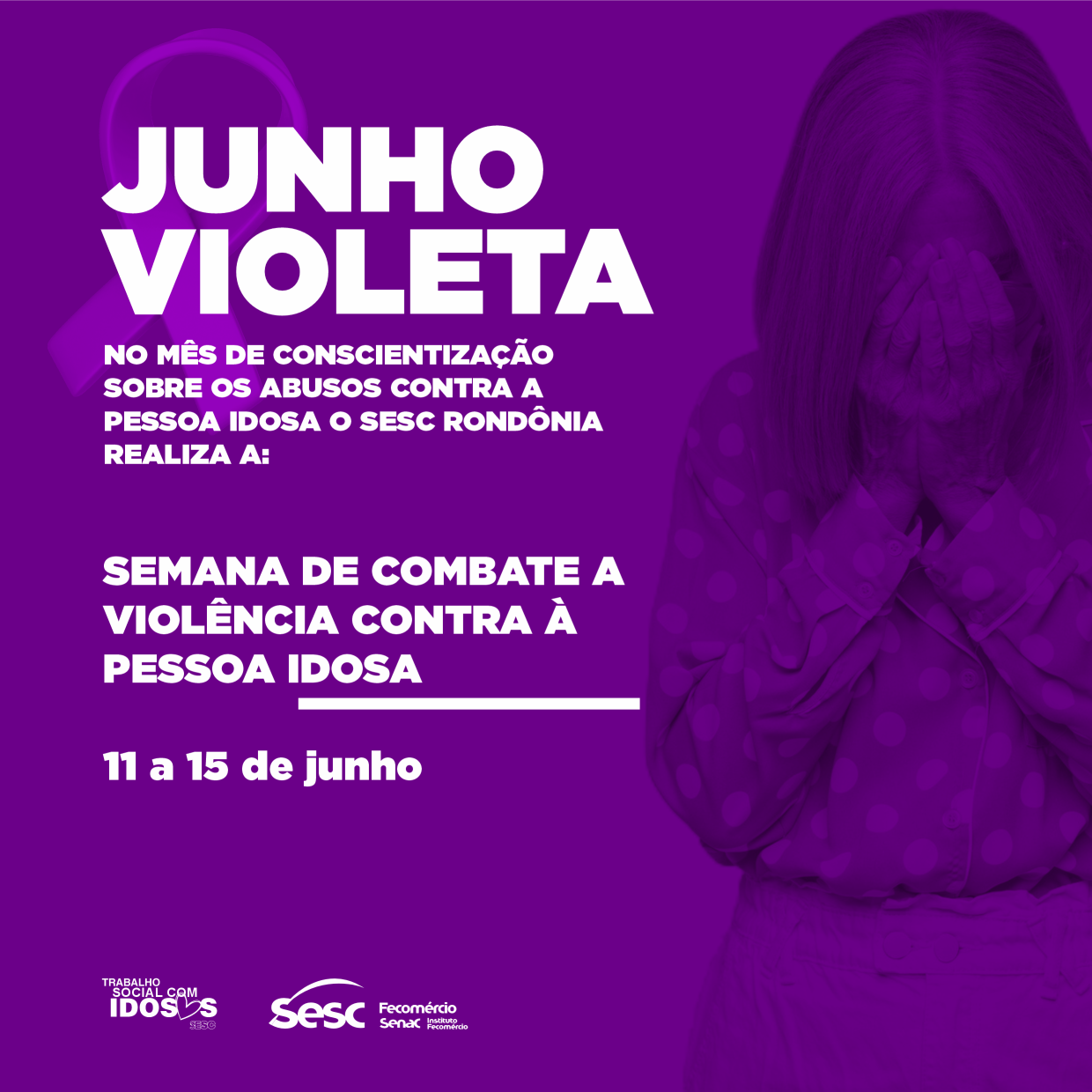 JUNHO VIOLETA: SESC RONDÔNIA APOIA LUTA EM COMBATE À VIOLÊNCIA CONTRA ...